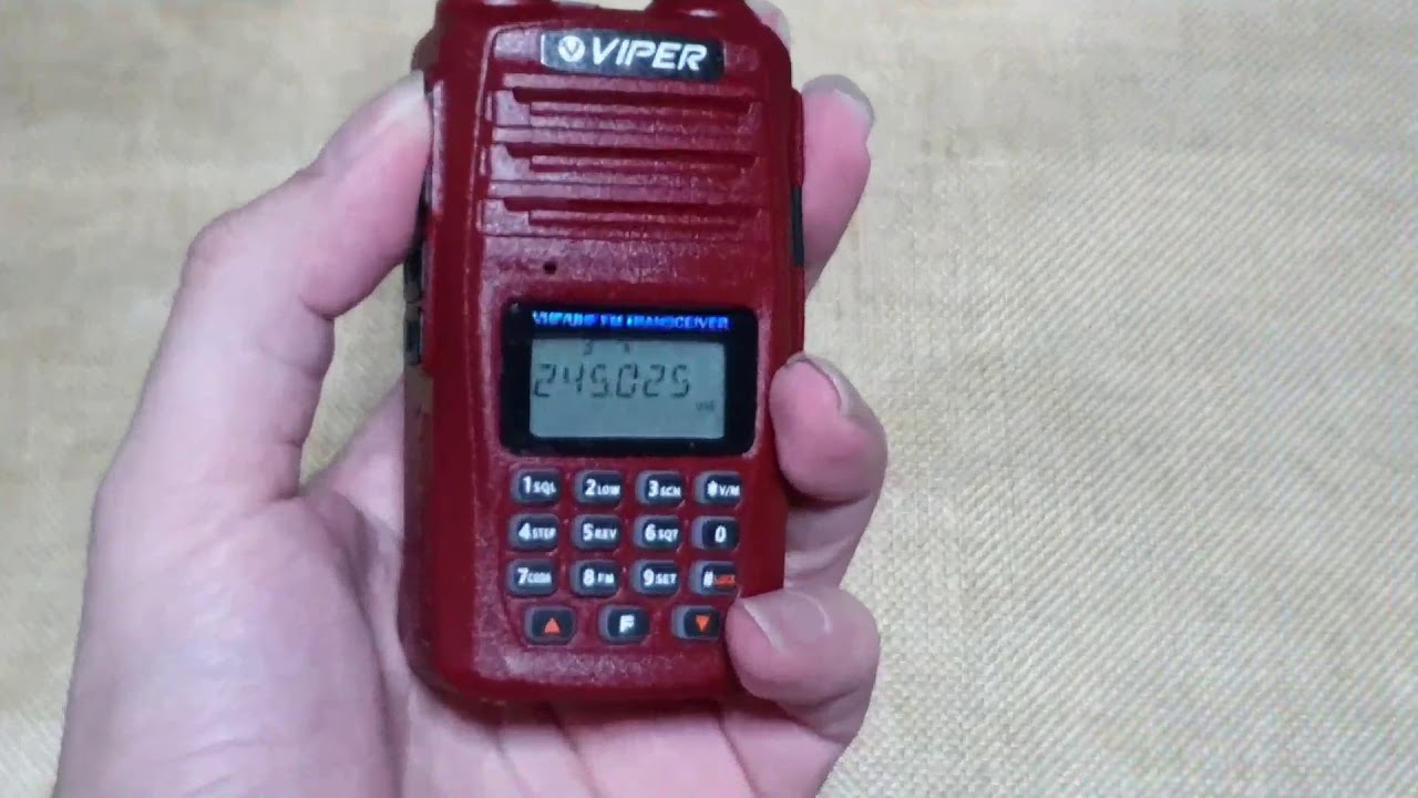 วอแดง วิทยุสื่อสาร Viper Nano - YouTube