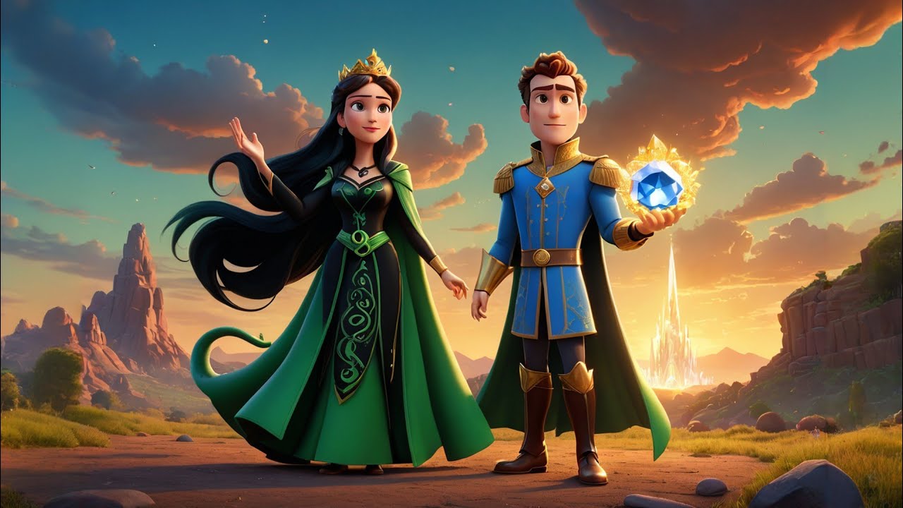 The snake princess is evil and the prince is good - YouTube