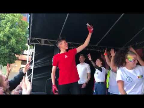 Nathan Gurd Turn up the music Finale Macc Pride 28.7.18 Part2 - YouTube