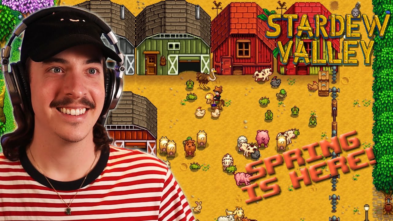 YEAR 4'S FIRST SPRING! LET'S FIND THESE NEW CROPS!! | Stardew Valley ...