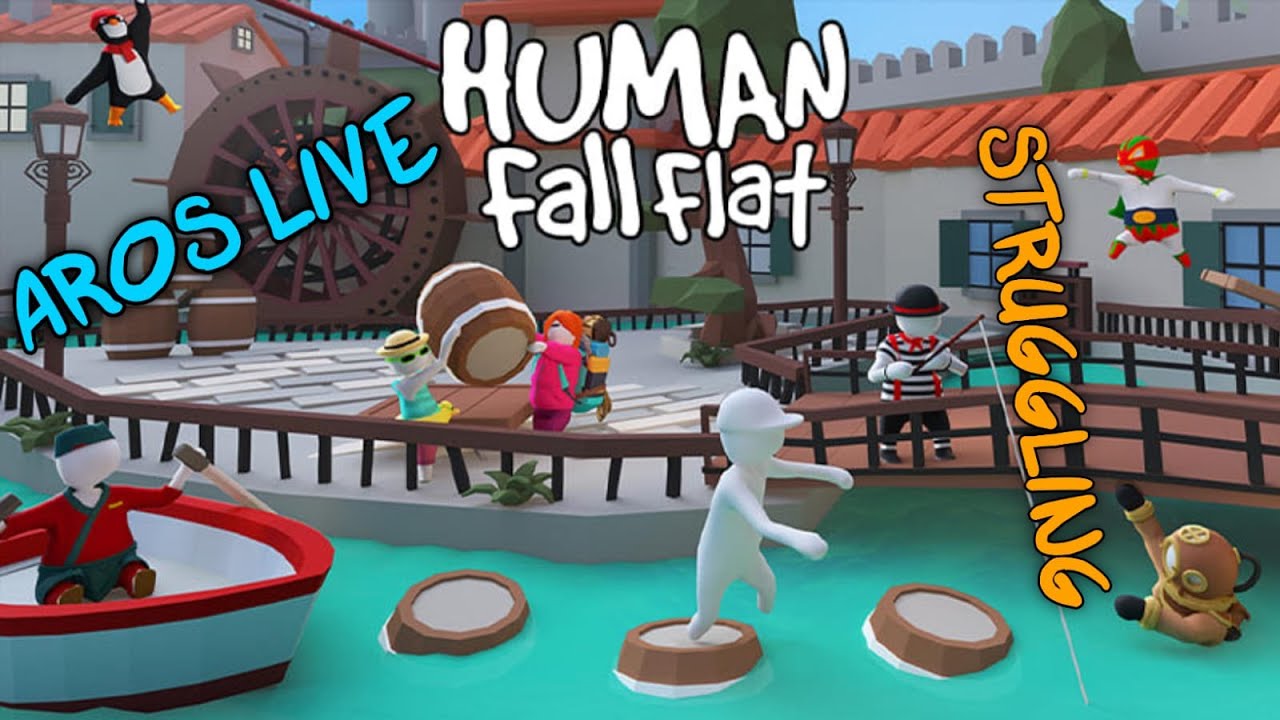 Fall Karne Ka Ultimate Mazza! Human Fall Flat Stream // #humanfallflat #livestream #multiplayer ...