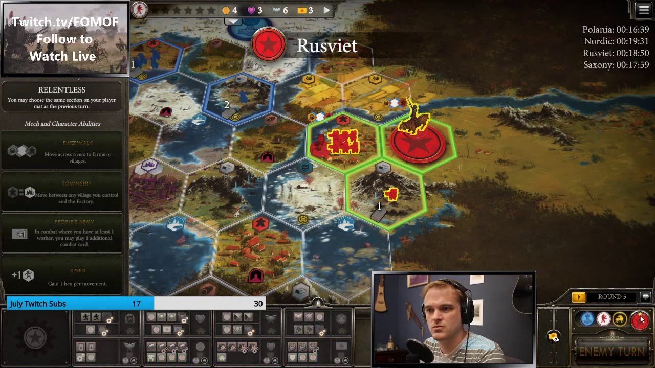 Polania Militant 17 Turns - Ranked - LIVE Stream - 7/2/20 - Scythe ...