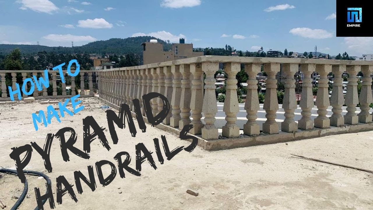 How to make Pyramid Handrail - YouTube