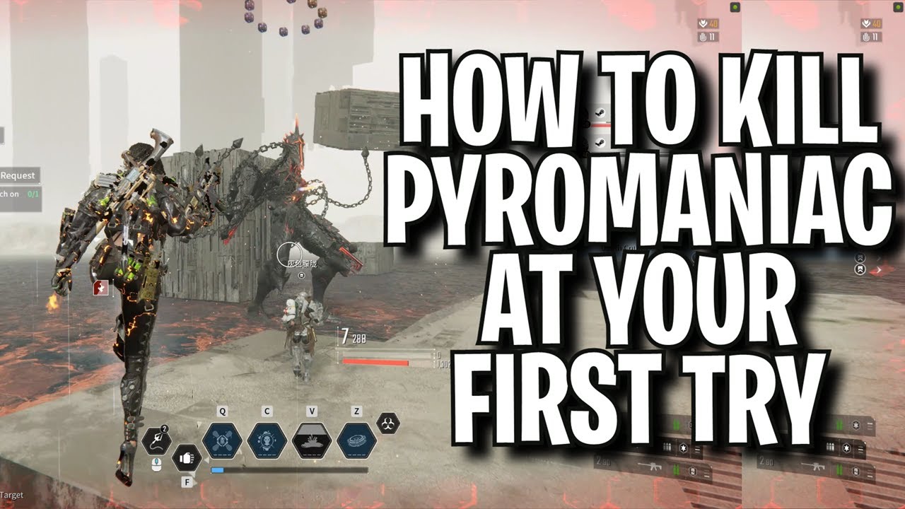 USEFUL TIPS TO KILL PYROMANIAC EASILY | THE FIRST DESCENDANT VOID ...