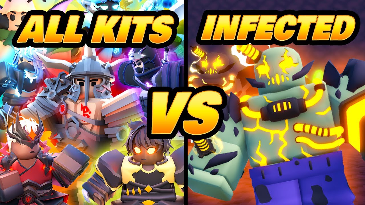 ALL KITS vs INFECTED - Roblox BedWars - YouTube