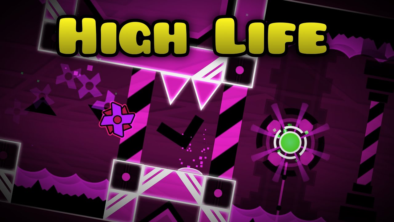 Geometry Dash - High Life (By: Migueword) (All Coins) (On Stream) - YouTube