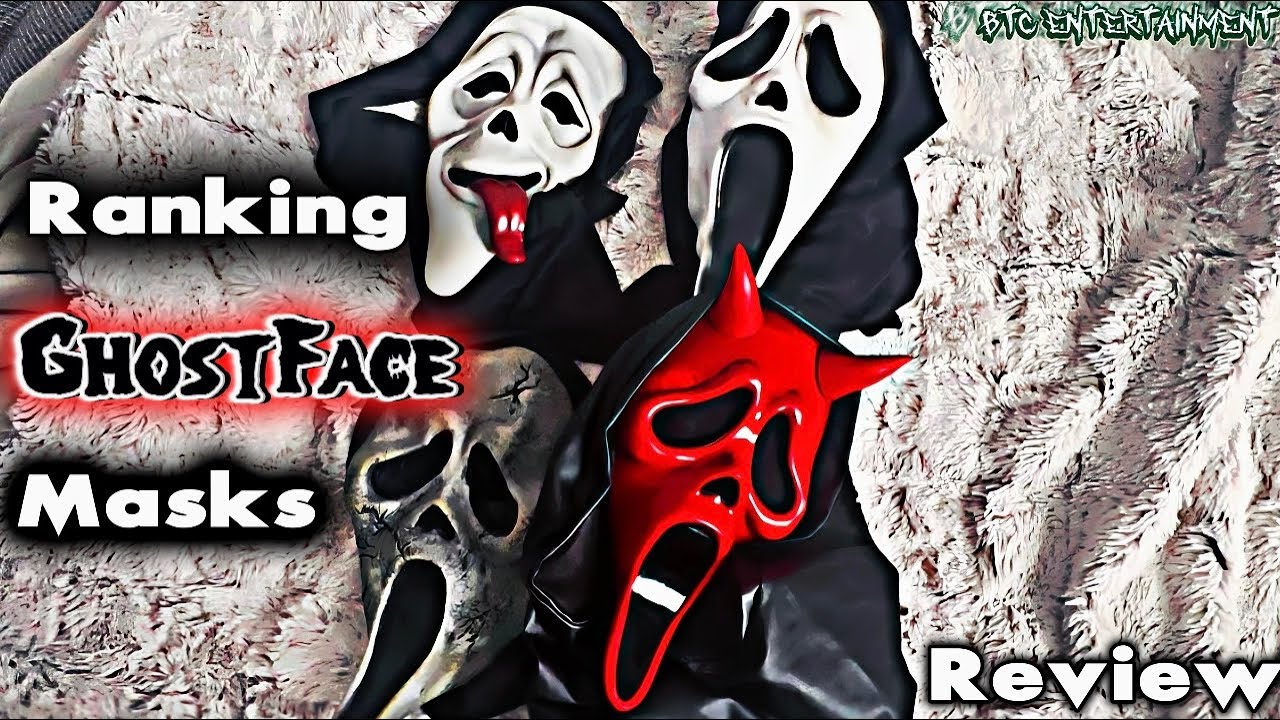 Ranking Iconic Ghostface Masks 👻 | Horror Review - YouTube