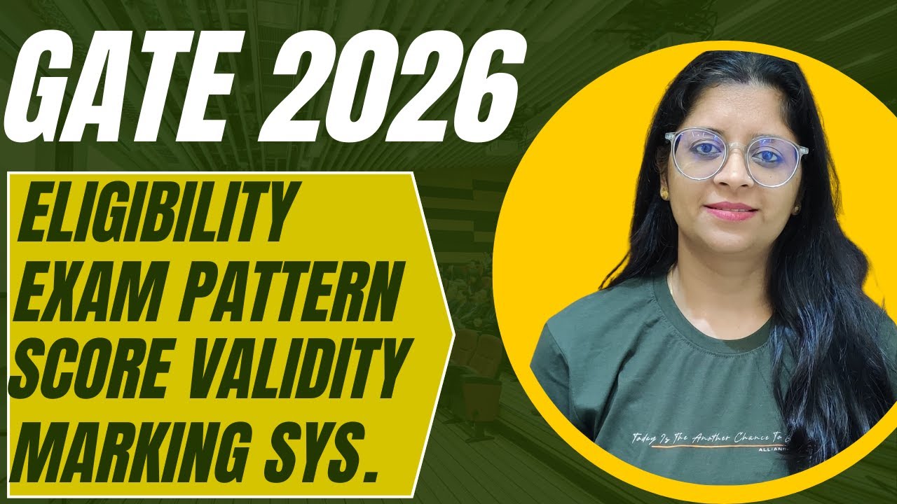 All About GATE 2026 | GATE Exam Pattern, Eligibility, Age Criteria ...