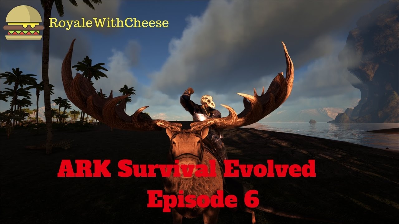 ARK Survival Evolved E6 Raft Building, Anklo and Megalocerus Taming ...