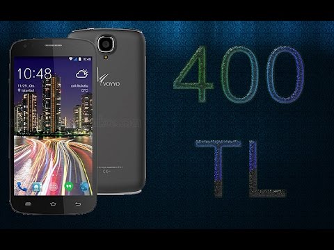 400 TL lik Telefon Voyyo V1 İncelemesi.