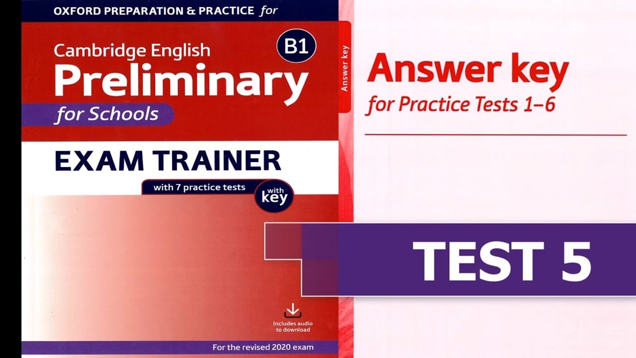 PET OXFORD Test 5 - YouTube