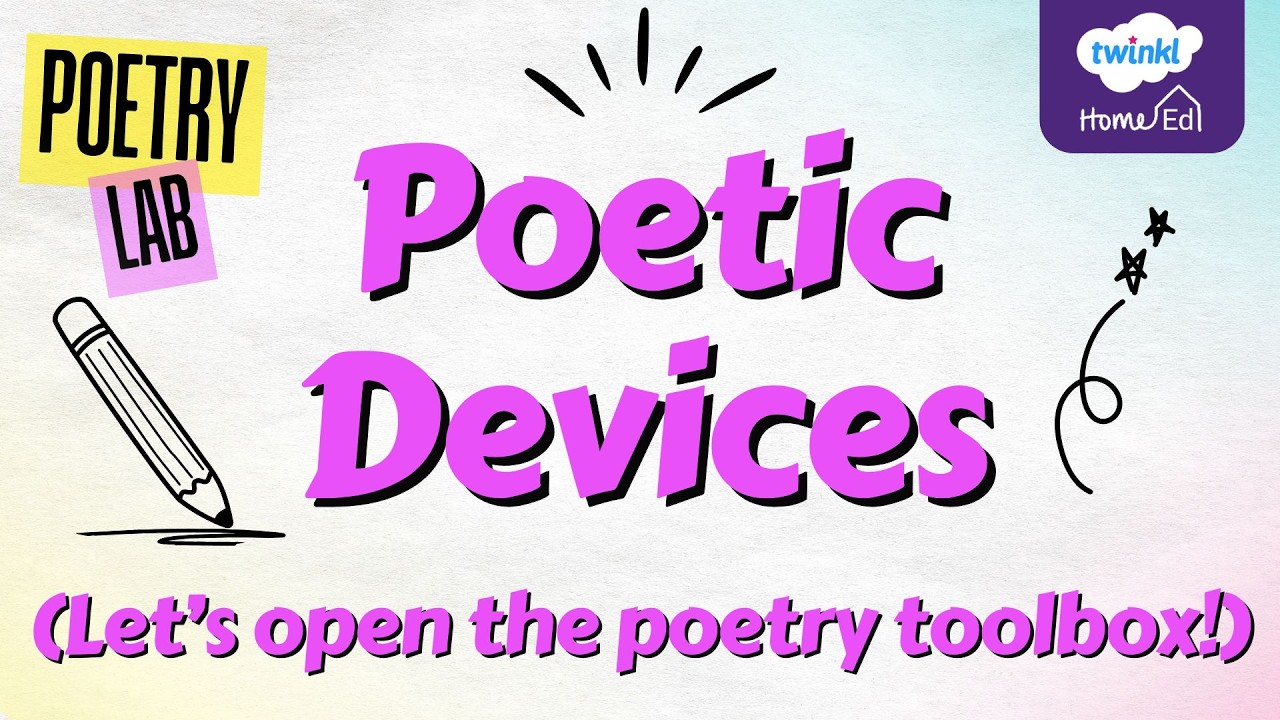 POETRY LAB: Poetic Devices (in your poetry toolbox!) - YouTube