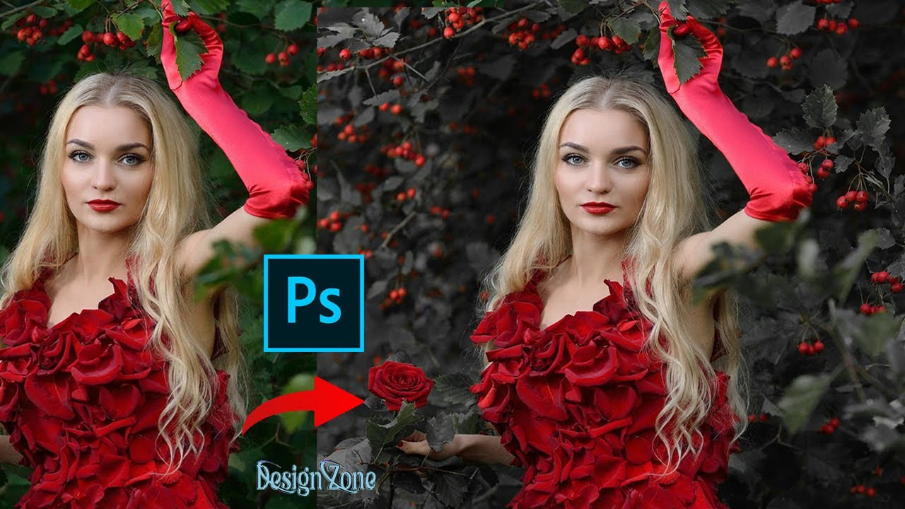 How To Create Color Splash Effect In Photoshop #ahmedrubel91 # ...
