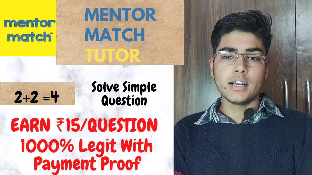 Mentor Match || Become Tutor || Earn Upto Rs 15/Doubt ||#doubtnut - YouTube