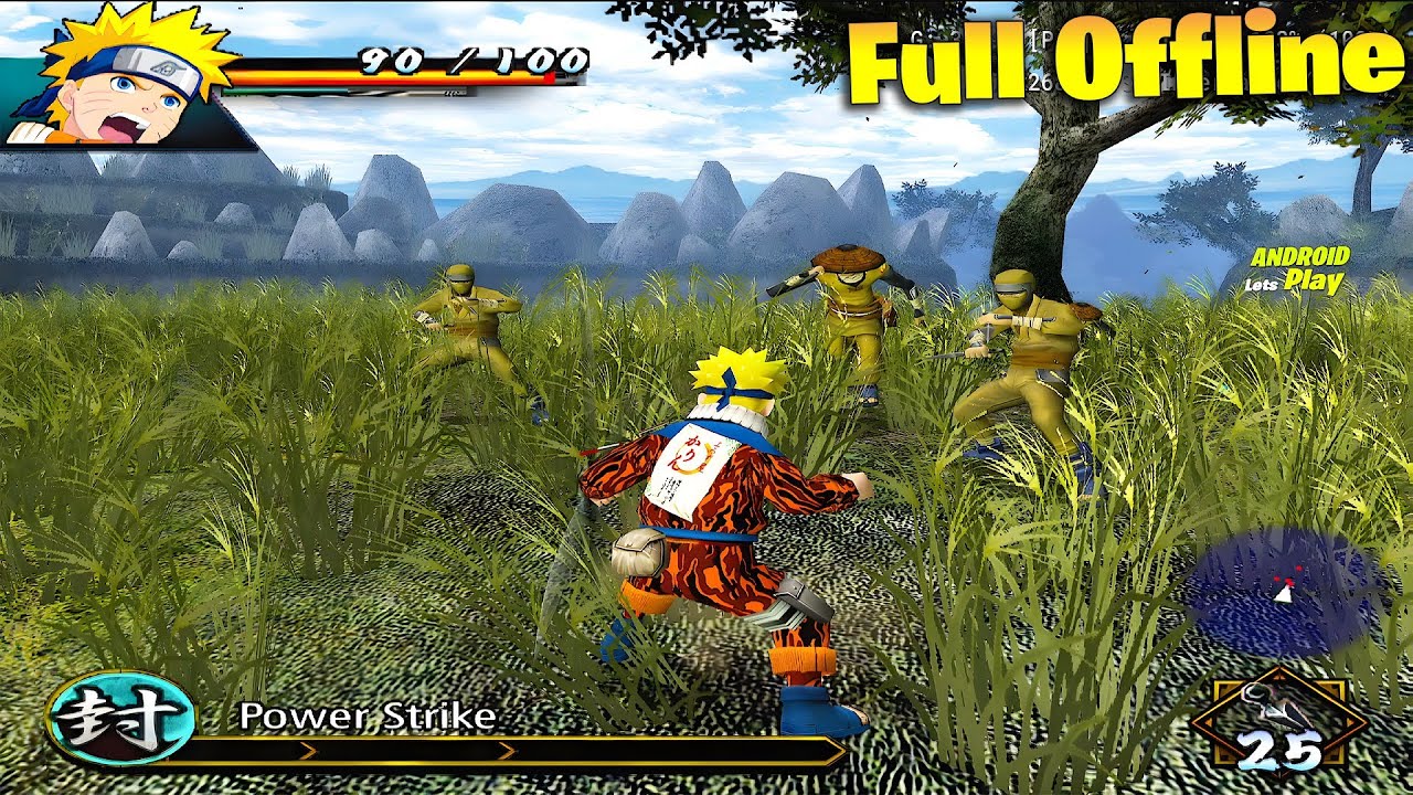 NARUTO OFFLINE Gameplay Android With HD Graphic - HD Textures Pack ...
