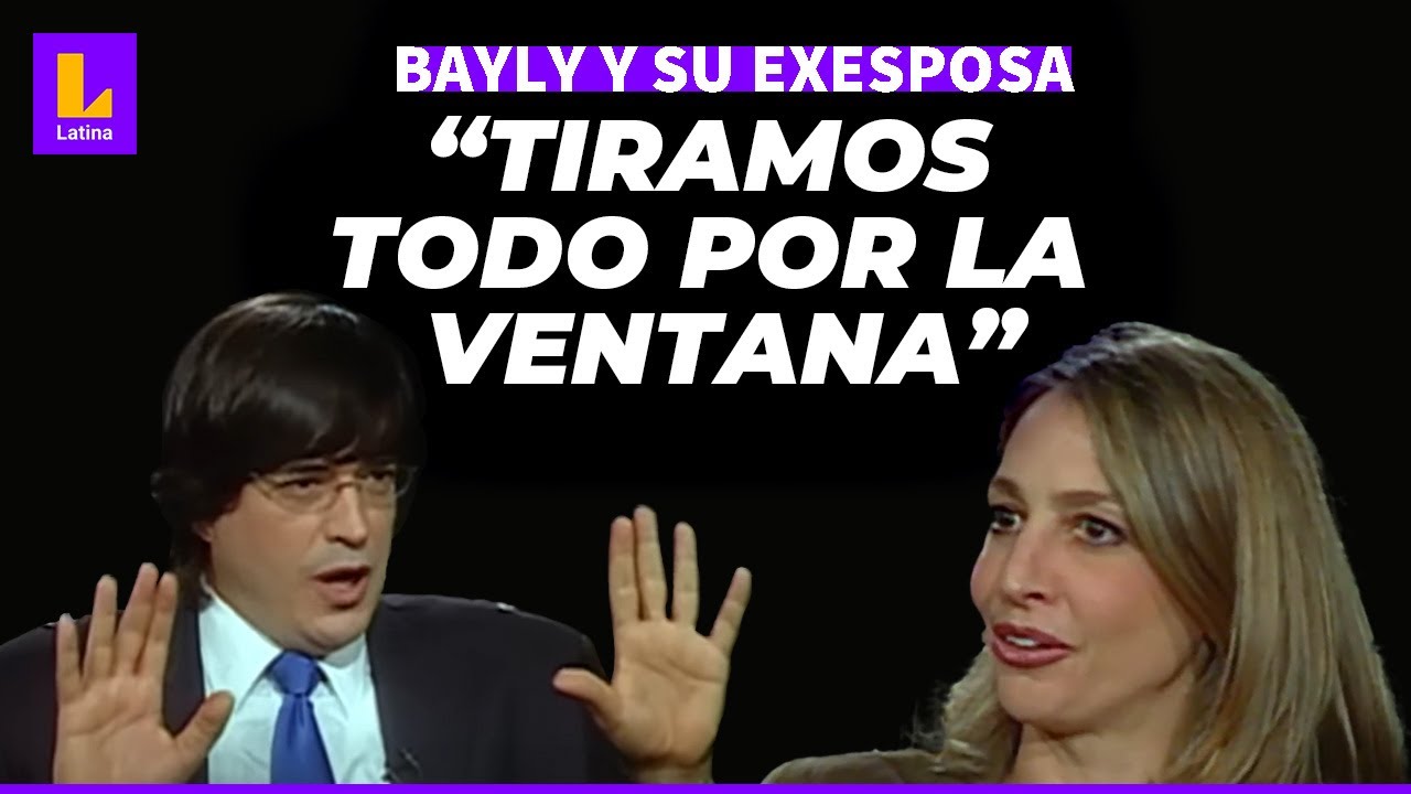 Jaime Bayly y su ex esposa Sandra Masías cuentan cómo vivieron el ...