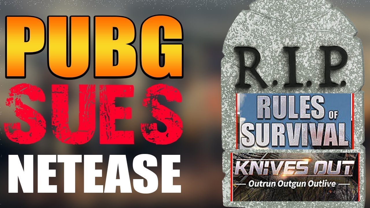 PUBG SUES ROS | RIP Rules of Survival and Knives Out!!! #pubg #ros ...