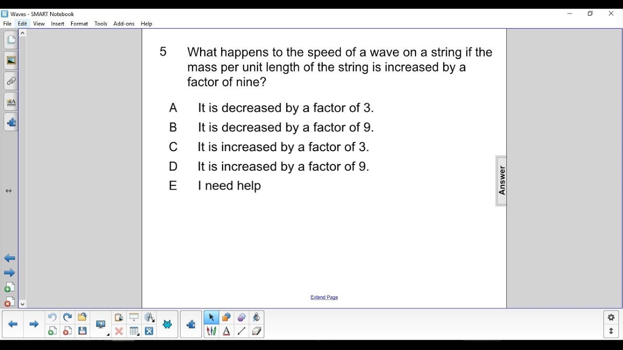 AP Physics 1 Waves Question 5 - YouTube