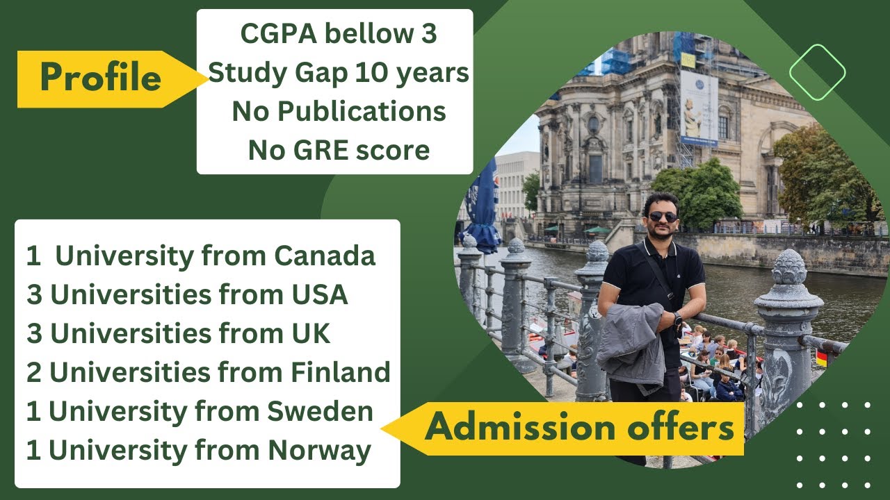 Low CGPA, Study Gap, Publications, GRE score নিয়ে যত প্রশ্ন ও উত্তর ...