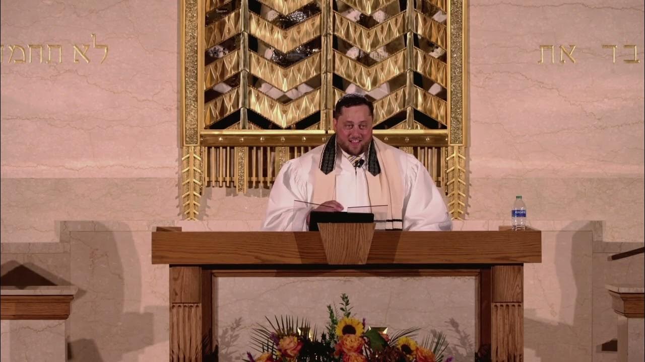 Rabbi Brett Weisman - Rosh Hashanah Sermon 5784/2023 - YouTube