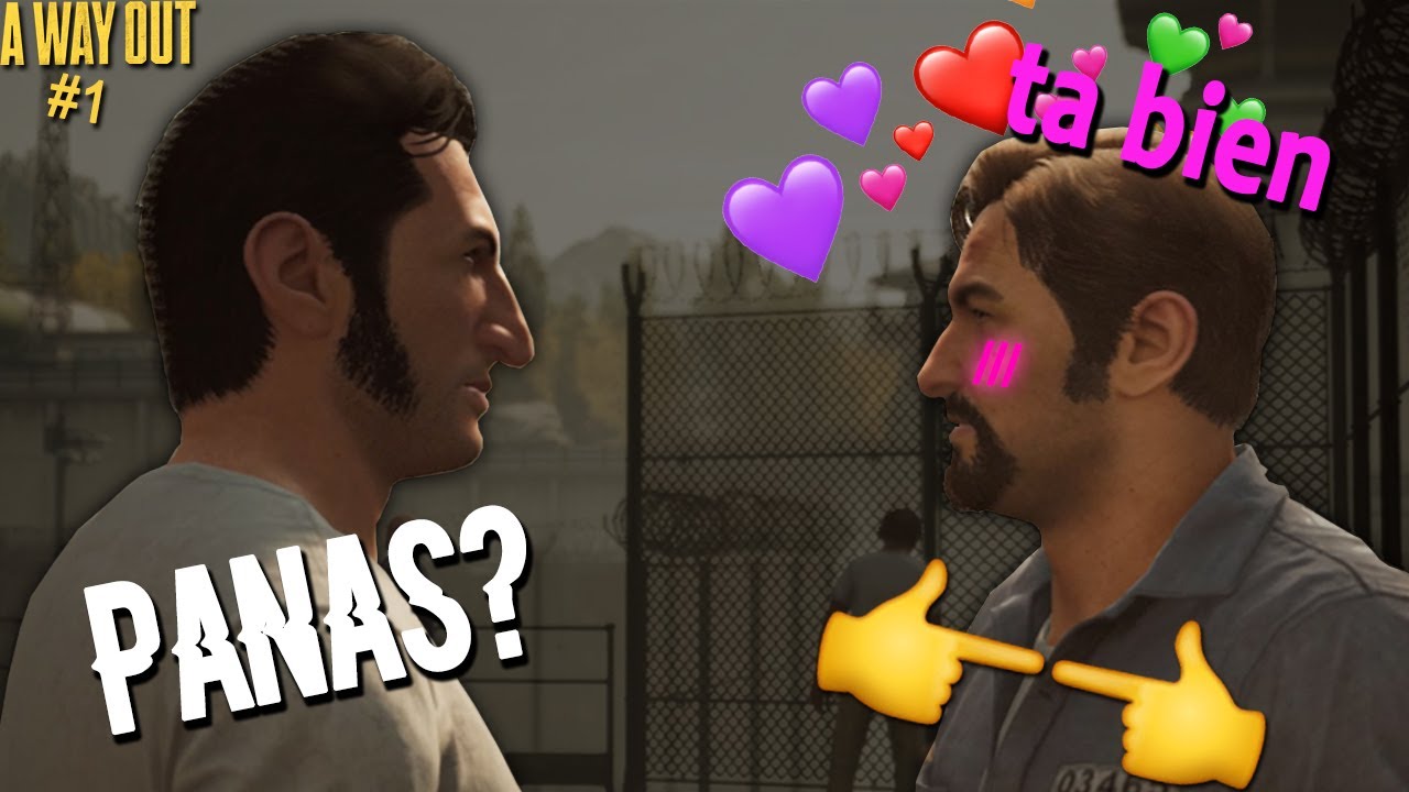 LEO Y VINCENT || A Way Out Cap.1 || GamePlay cooperativo - YouTube
