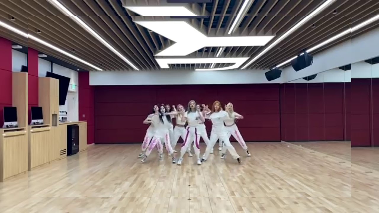 Twice more and more dance practice video - YouTube