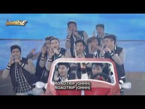 It's Showtime: Hashtags sing "Roadtrip" - YouTube
