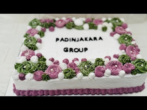 3Kg Rectangle mixed cake making ideas[Black forest&white forest]Shanu ...