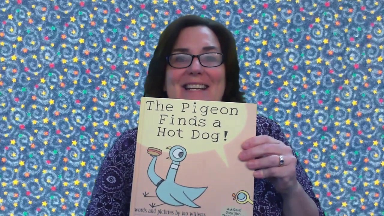 Mrs. Wright reading The Pigeon Finds a Hot Dog - YouTube