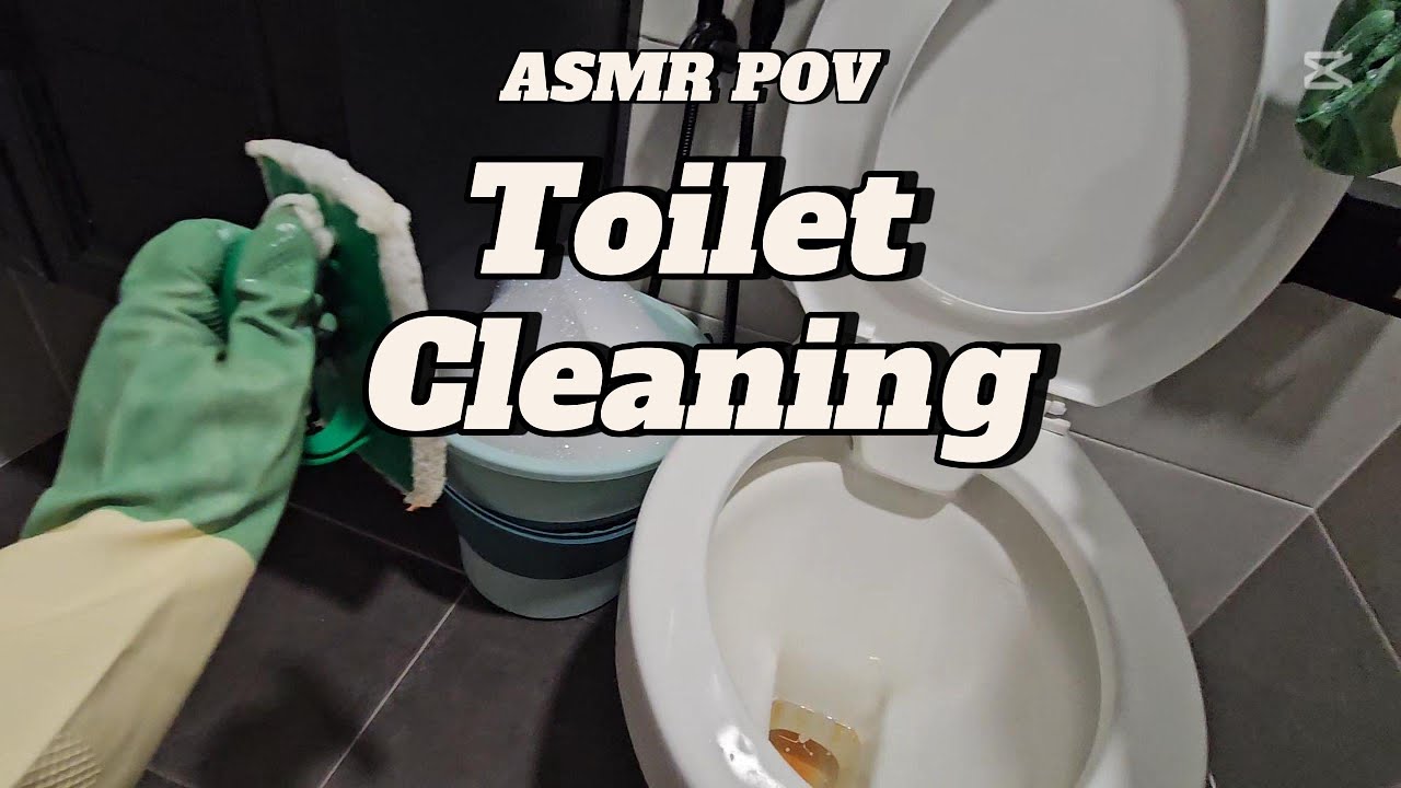 Clean Toilet with me! ASMR POV | Watch Me Clean Toilet in 30 minutes ...
