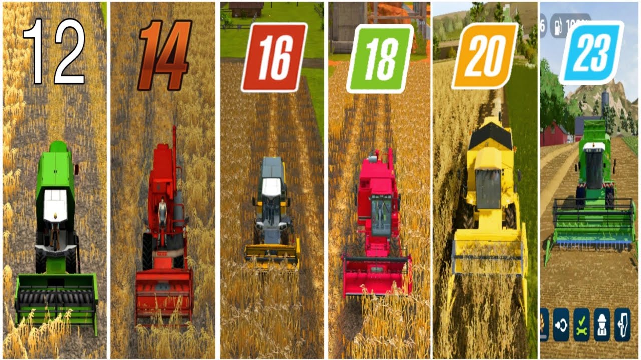 FS 12 VS FS 14 VS FS 16 VS FS 18 VS FS 20 VS FS 23 Gameplay ! Farming ...