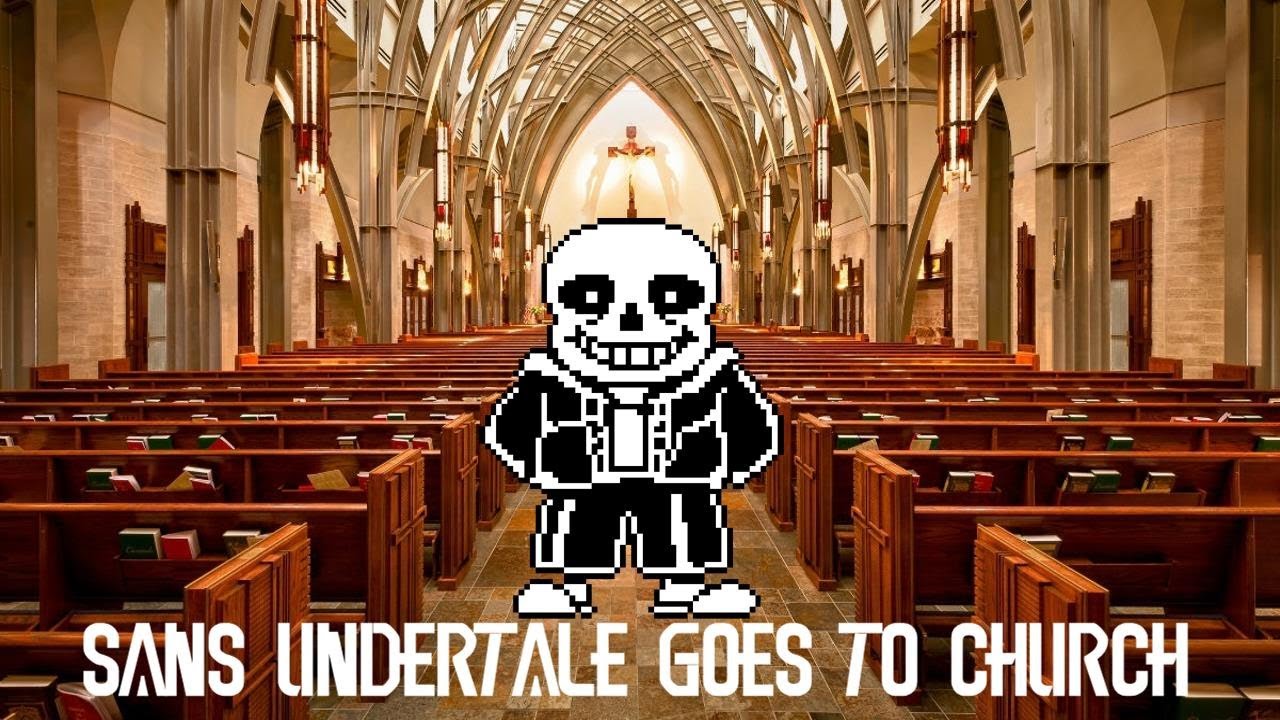 Main Theme - Sans Undertale Goes To Church - YouTube