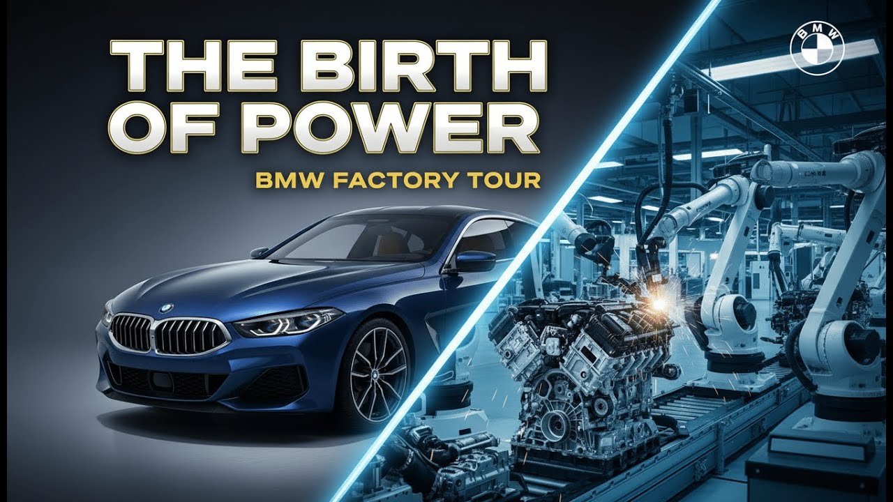 BMW Engine Manufacturing Process: Complete Factory Tour & Production ...