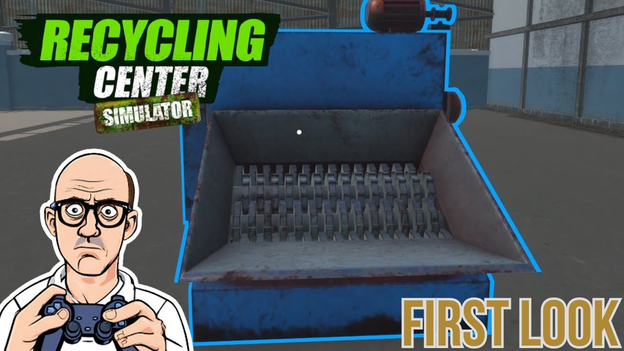 Recycling Center Simulator Demo - First Look - YouTube