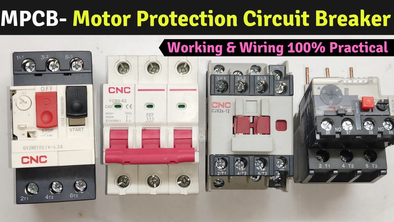 What is MPCB || Motor protection circuit breaker in Hindi || MPCB Vs ...