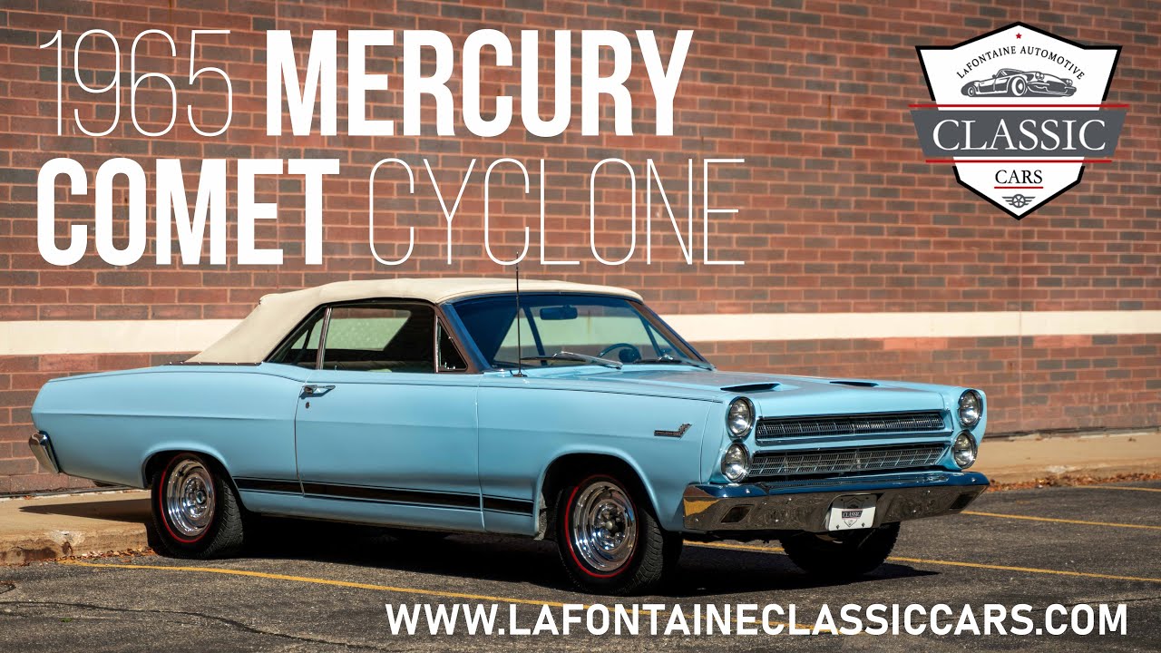 1966 Mercury Comet Cyclone GT Convertible - YouTube
