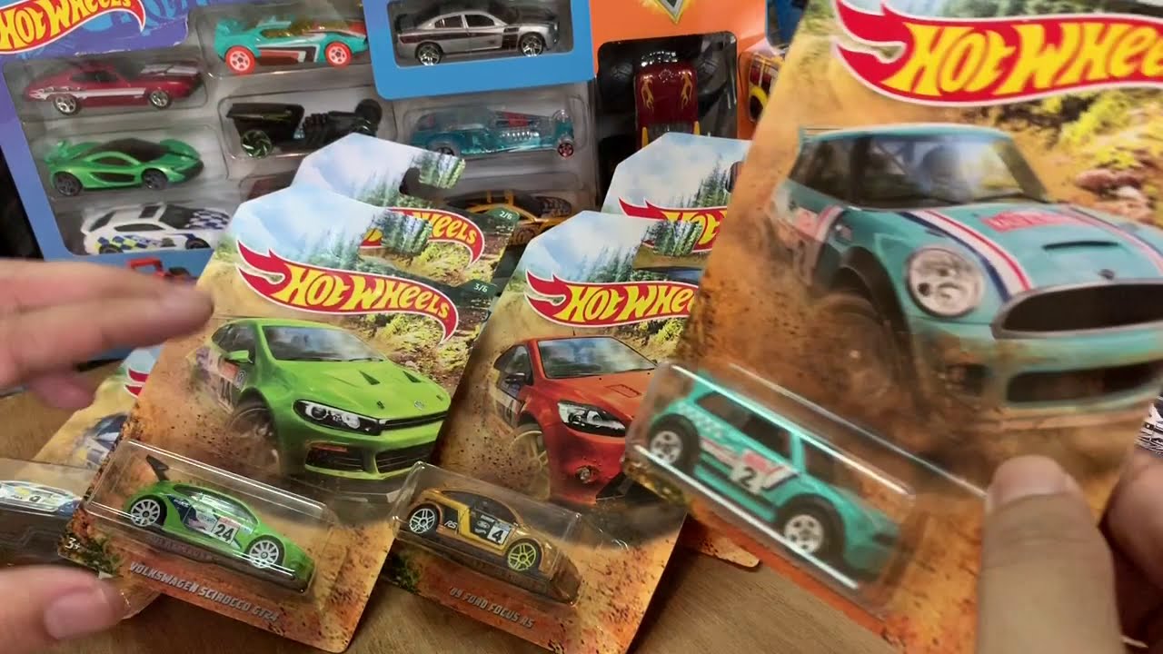 Hot wheels mystery box 2019 Rally Set - YouTube