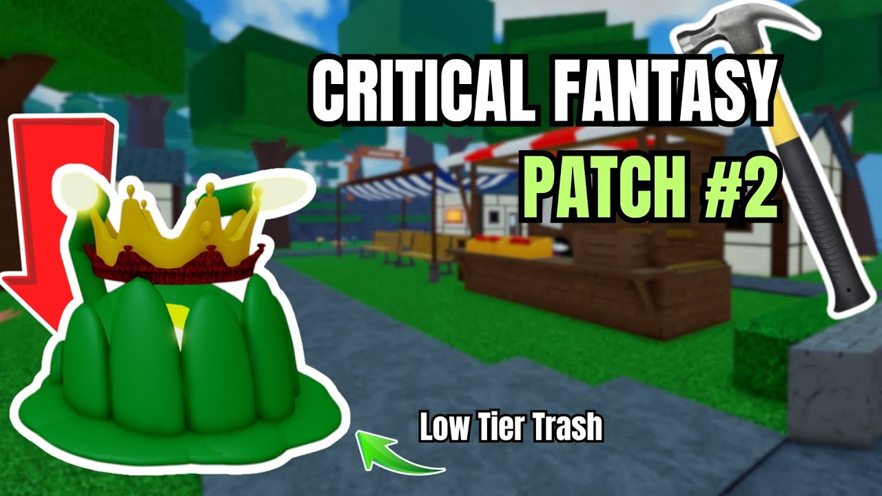Everything new in Patch #2 in Critical Fantasy! (Roblox) - YouTube