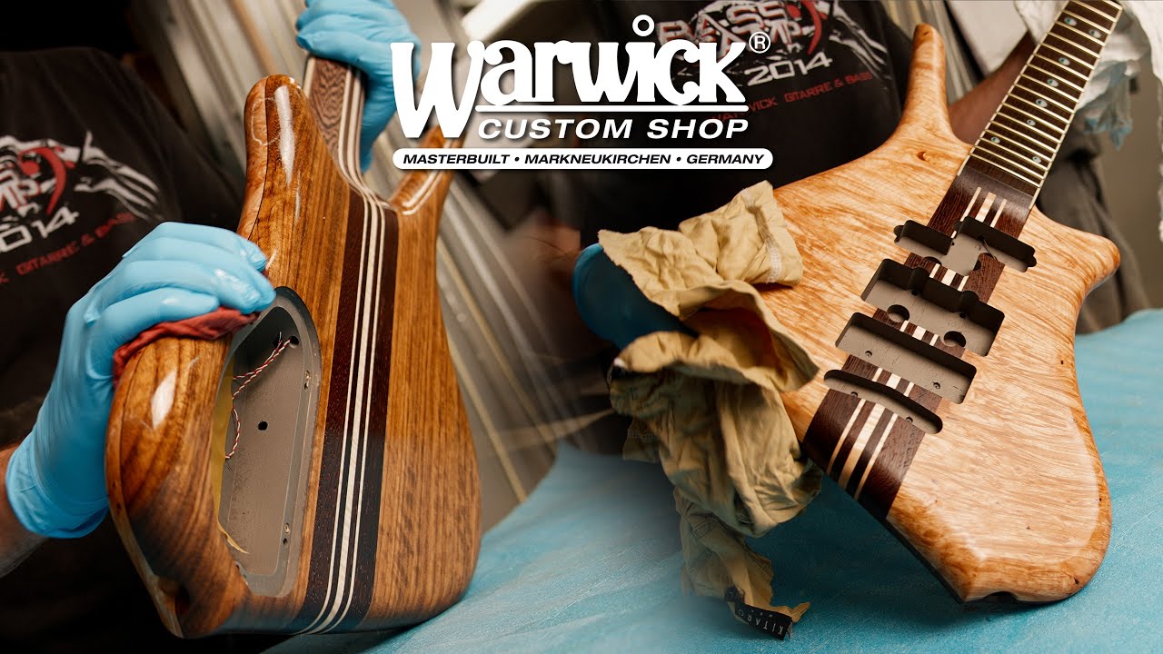 Making Of | Warwick Dolphin Pro I Custom Shop | made for "PJ" of Jota ...