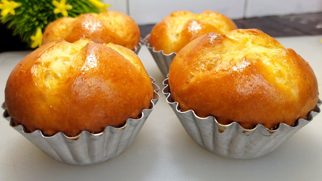 Ready the Dough in few minutes! Super Soft and fluffy cup Bread recipe ...
