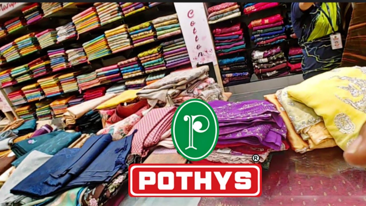 Pothys 50%discount Saree Collections variety designer #pothys - YouTube