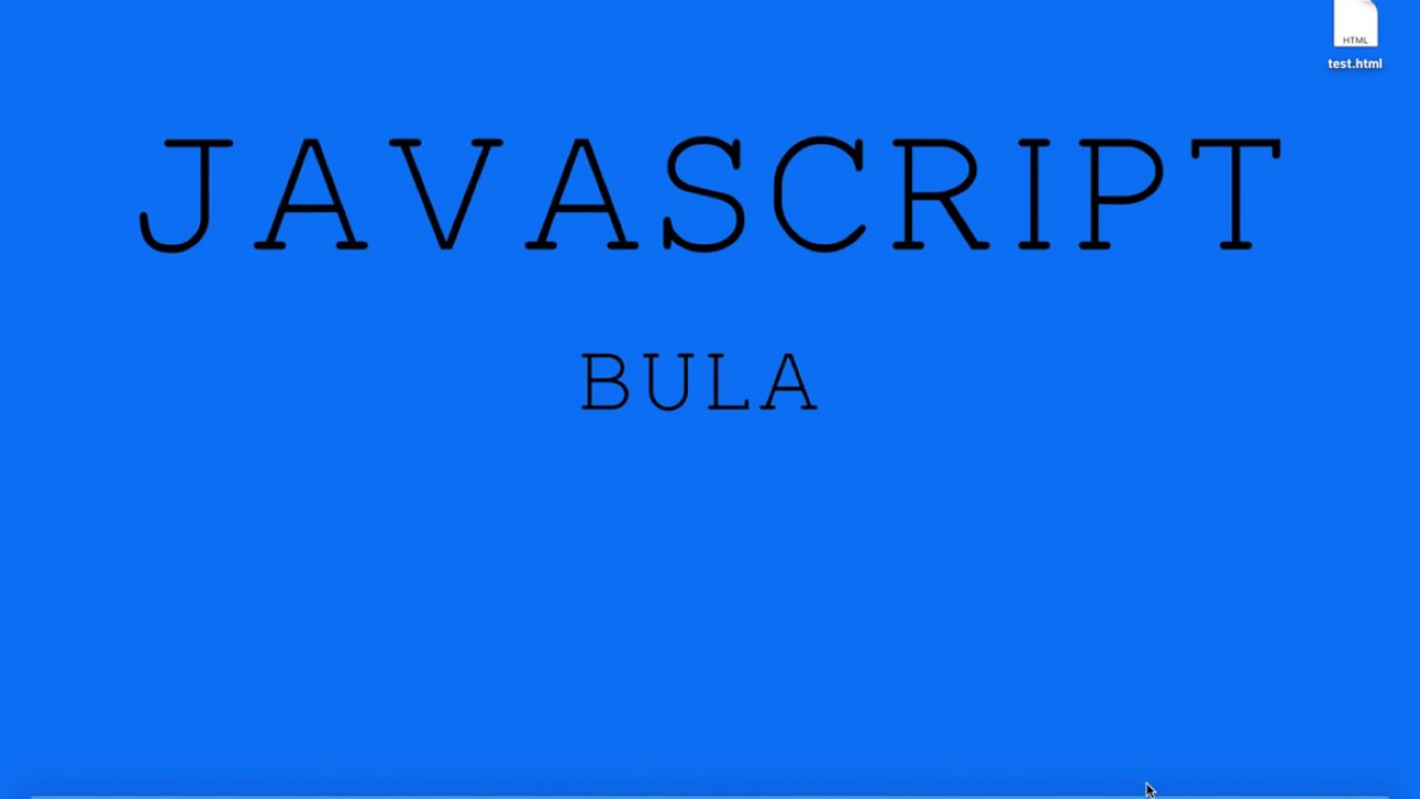 ජාවාස්ක්‍රිප්ට් සිංහලෙන් - javascript Sinhala 1 කොටස by BULA - YouTube