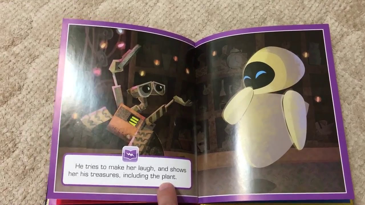 Read Aloud Picture Book - Disney's Wall-E Me Reader - YouTube