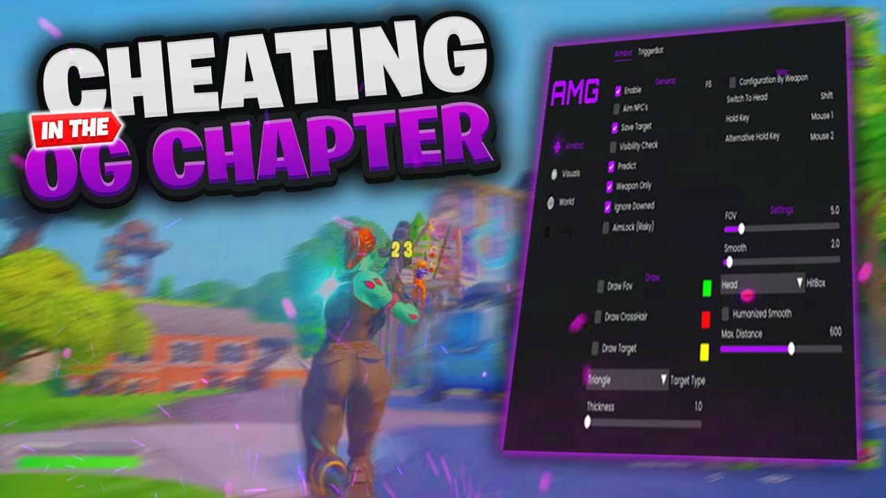 I Tried Fortnite Cheats in the new *OG SEASON* 🔥 | amg cheats - YouTube