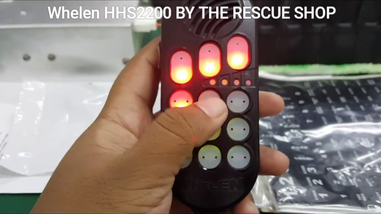 Whelen hhs2200 / 2 - YouTube