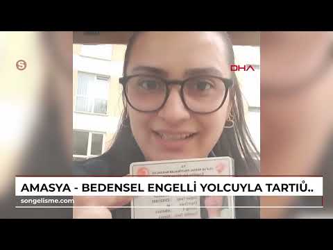 Amasya - Bedensel engelli yolcuyla tartışıp durak dışında indiren halk otobüsü şoförüne ceza