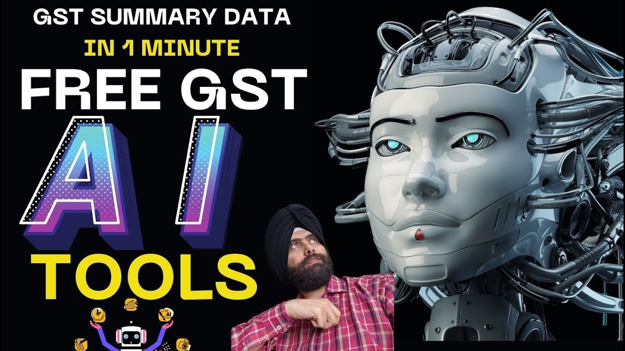 GST SUMMARY DATA IN ONE MINUTE ! FREE GST AI TOOLS ! USING AI in GST i ...