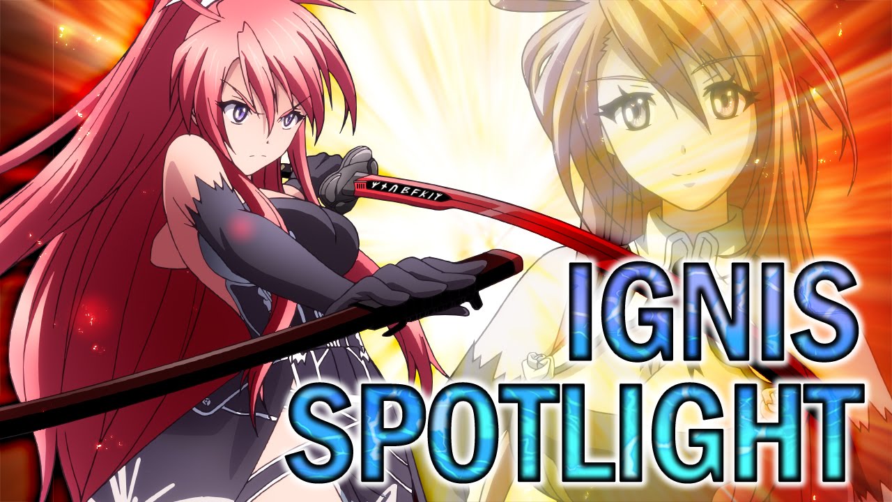 Nitroplus Blasterz: Heroines' Infinite Duel - Ignis Character Spotlight ...