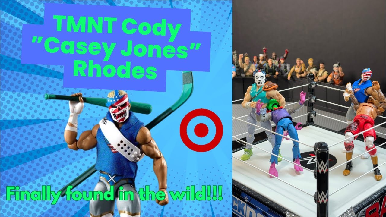 FINALLY! TMNT Elite Cody Rhodes found at Target! - YouTube
