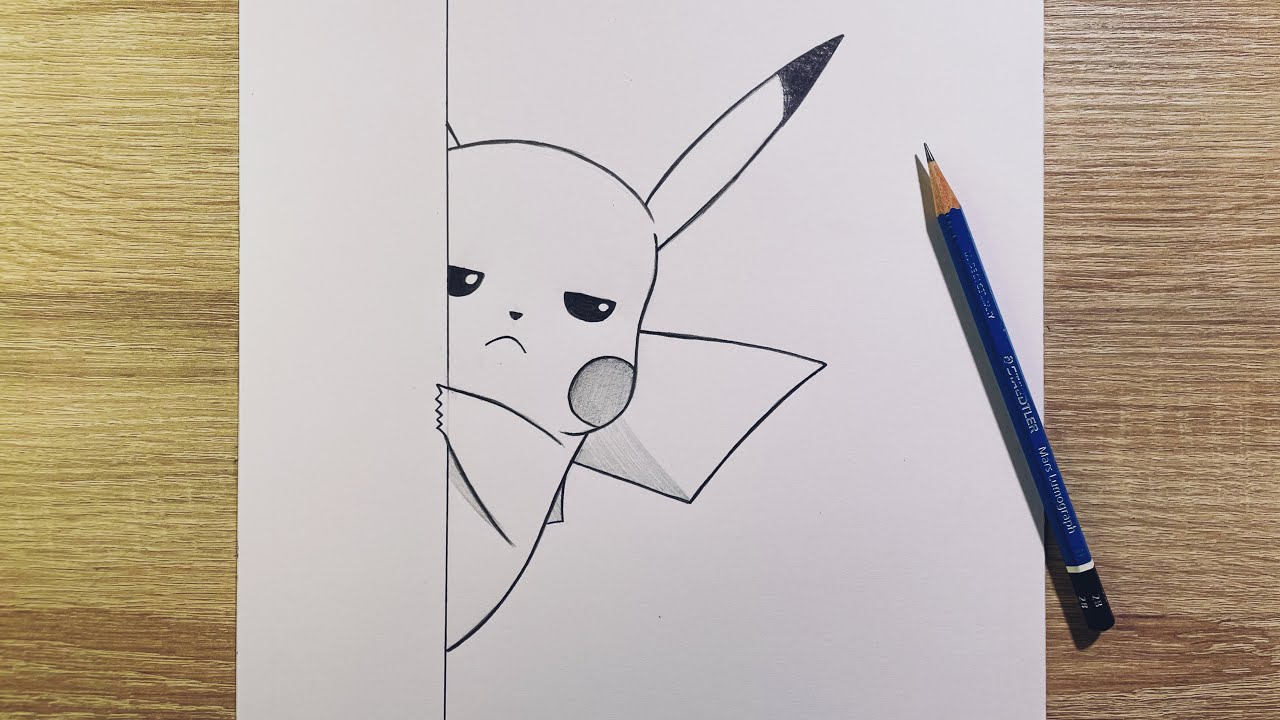 Comment dessiner Pikachu facilement | Tutoriel étape par étape pour ...